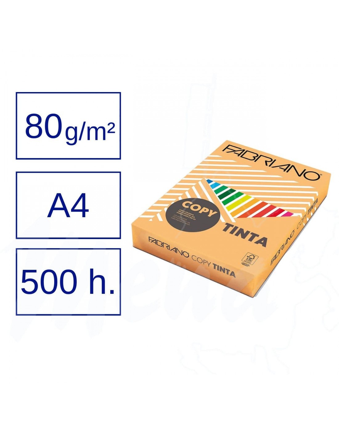 PAPEL A4 80 g 500 h. ALBARICOQUE